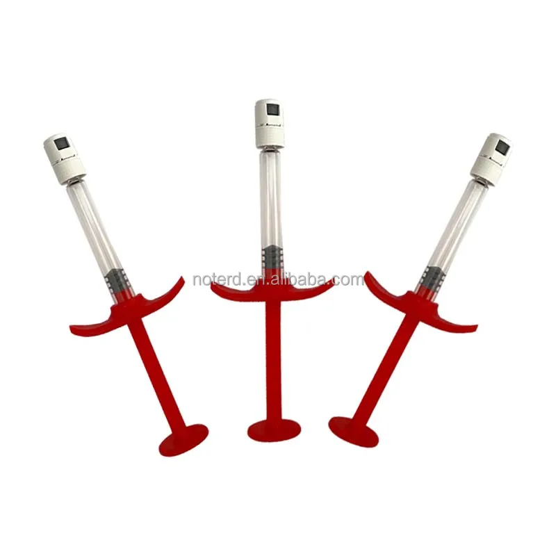 Colorful Backstop Plastic Plunger Rod 1ml Syringe