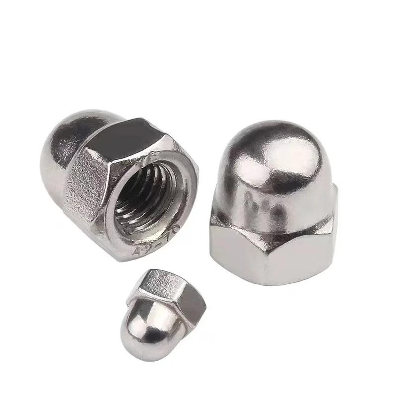 304 Stainless Steel Din 1587 Hex Domed Cap Nuts Dome Nuts Acorn Nuts - Buy Din 1587 Cap Nuts,Din ...