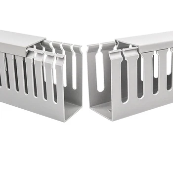 Cable Trunking Pvc Cable Trunking Pvc Slotted Trunking 30*20 40*25 For ...