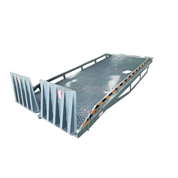 Mobile Hydraulic Container Loading And Unloading Platform Warehouse Logistics Forklift Ramp Load ...