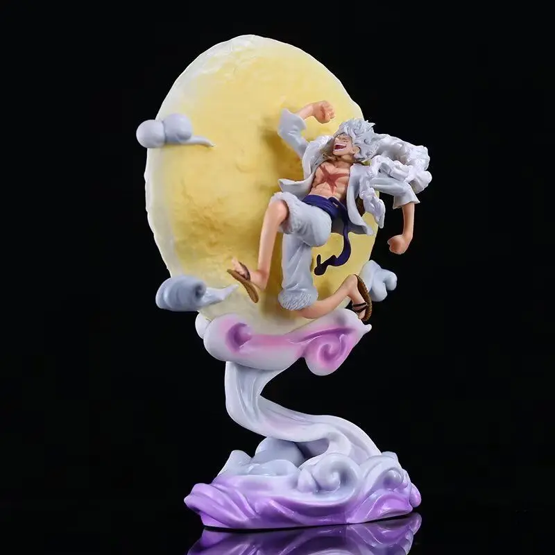 Nika Luffy Moon - Anime PVC GK Statue Figurine Night Lamp