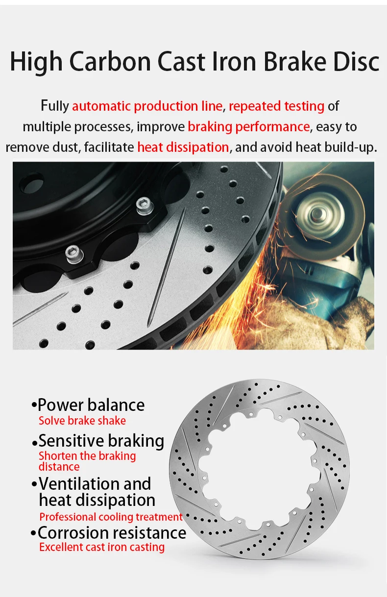 Big Brake System Assembly for AMG W464 G500 G63 G Class
