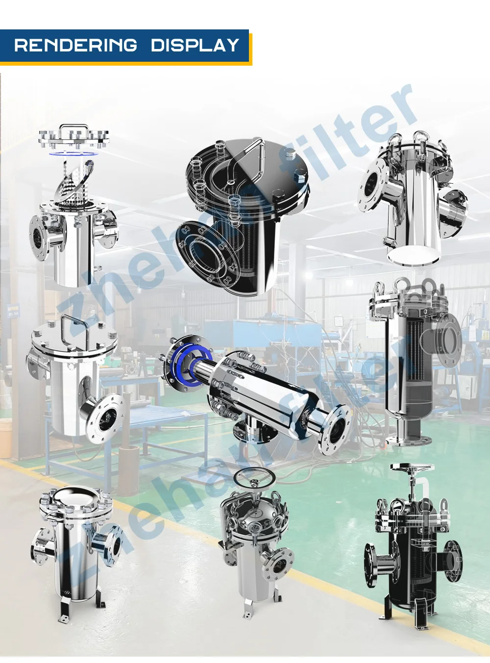 Customized Multi Module Metal SS - Stainless Steel Filters