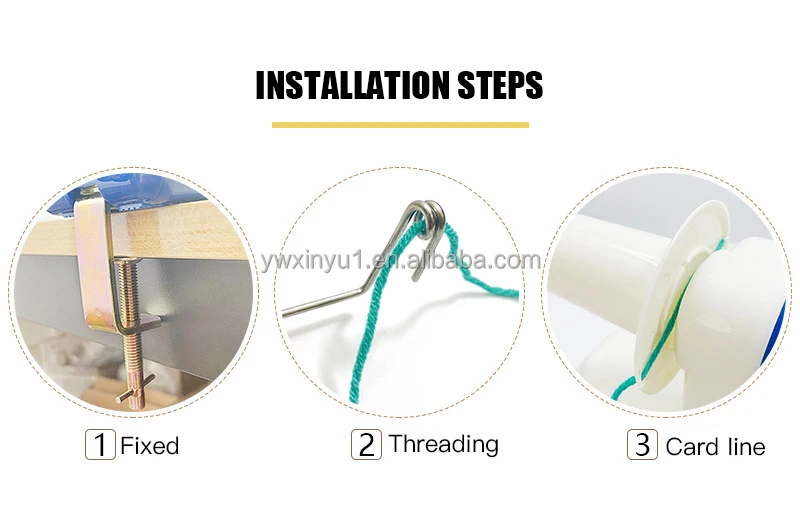 Plastic Manual Small Yarn Ball Winder For Hand Knitting Yarn Roving ...