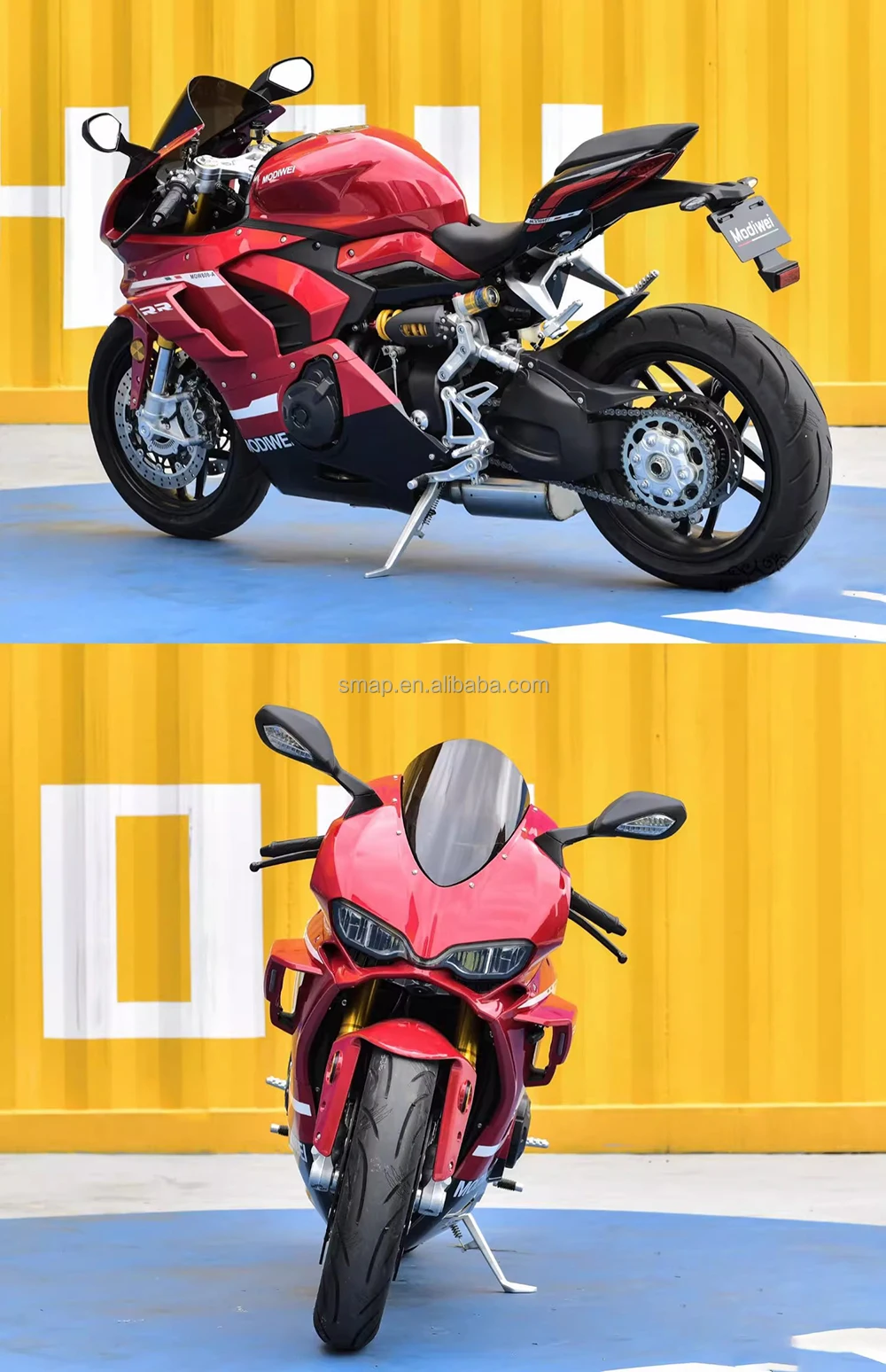 High Speed Bike - 800cc 4 Stroke Water Cooled Motorcycle Engine