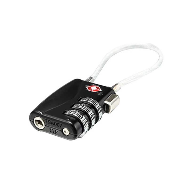 Popular Tsa Approved Travel Luggage Lock 3 Digit Combination Metal ...