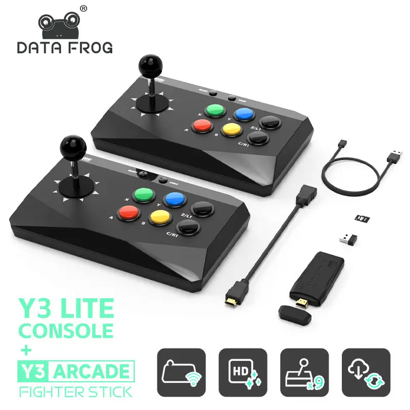 Y3 Arcade Game Stick 4k M8 Classic Gaming Console For Windows Android ...