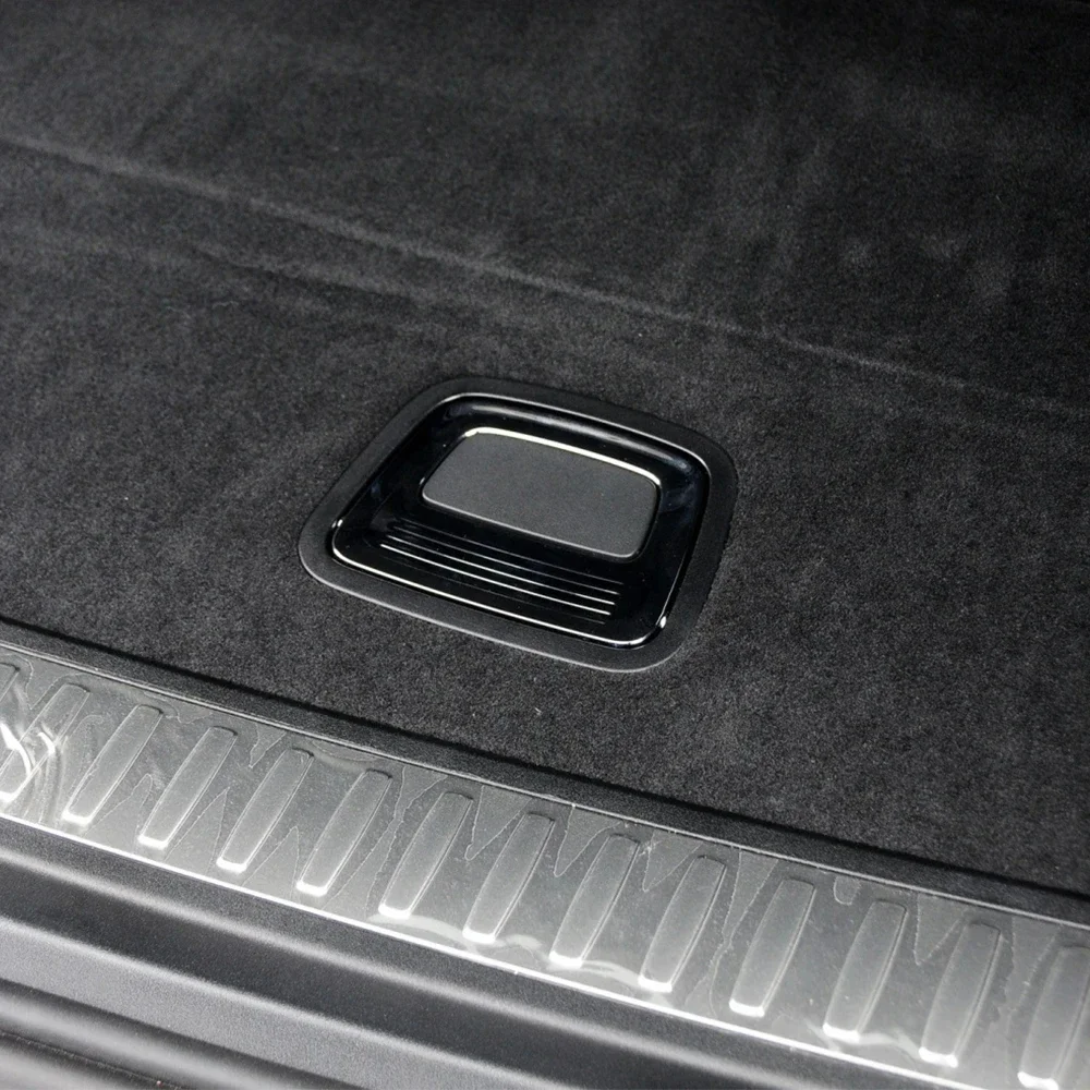Car Rear Trunk Mat Floor Carpet Handle for Mercedes Benz