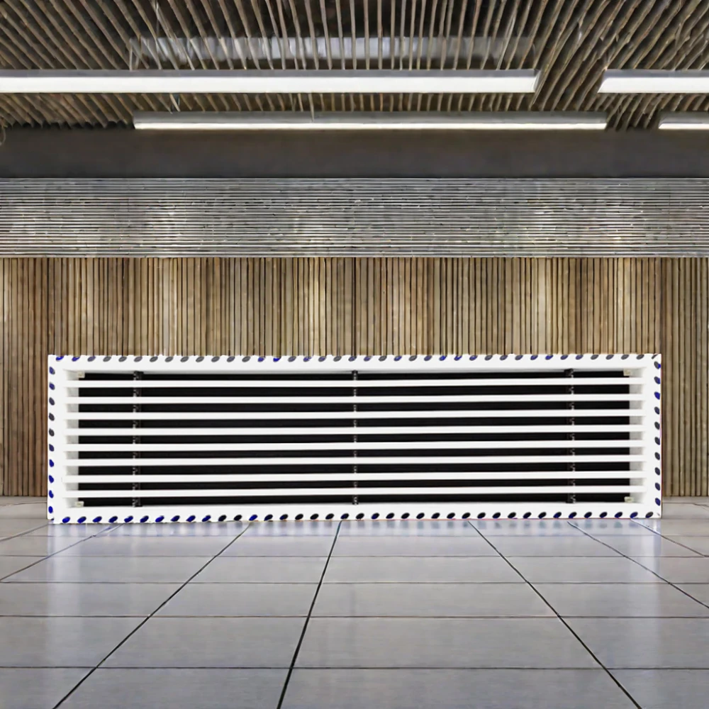 HVAC System ABS Door Hinged Grille Return Air Vent Grille Louver ...