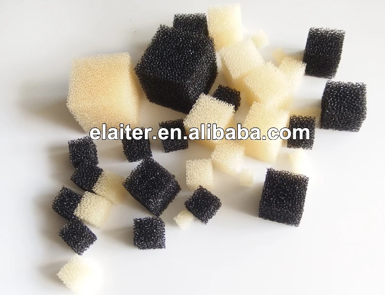 Open Cell Reticulated Polyurethane PU Biofilm Sponge for Sewage Water ...