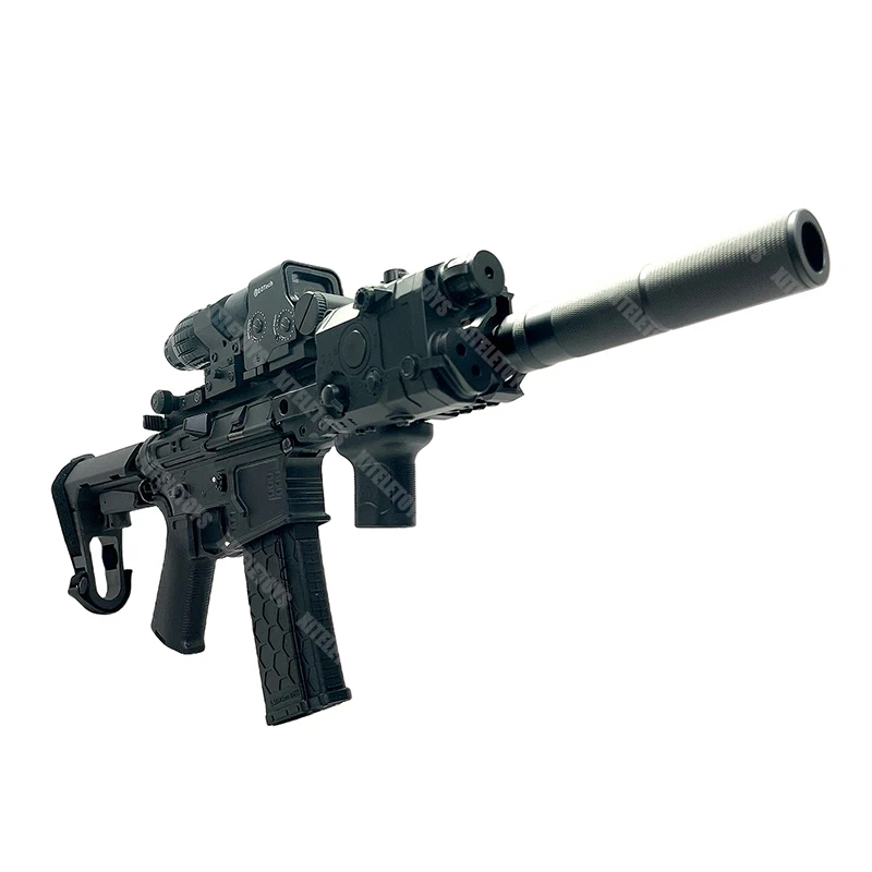 Slr3.0 Electric Blaster Toy Gun 7mm Ammos Burst Gun Metal Gear Splatter ...