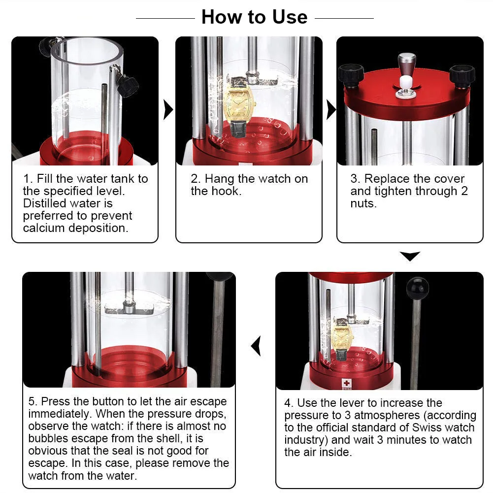 Professional Watch Case Resistance Measuring Tools