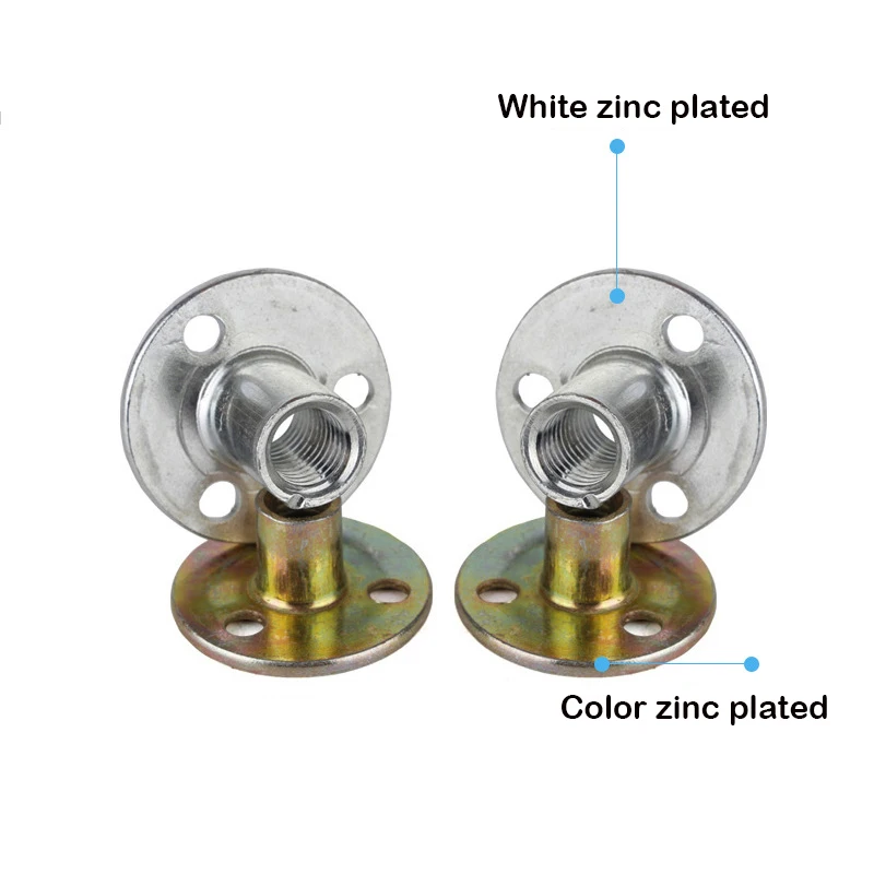 Round Base 2 Brad Hole Tee M10 T Nut For Climbing - Buy Brad Hole Tee Nut brad Hole Tee Nut ...