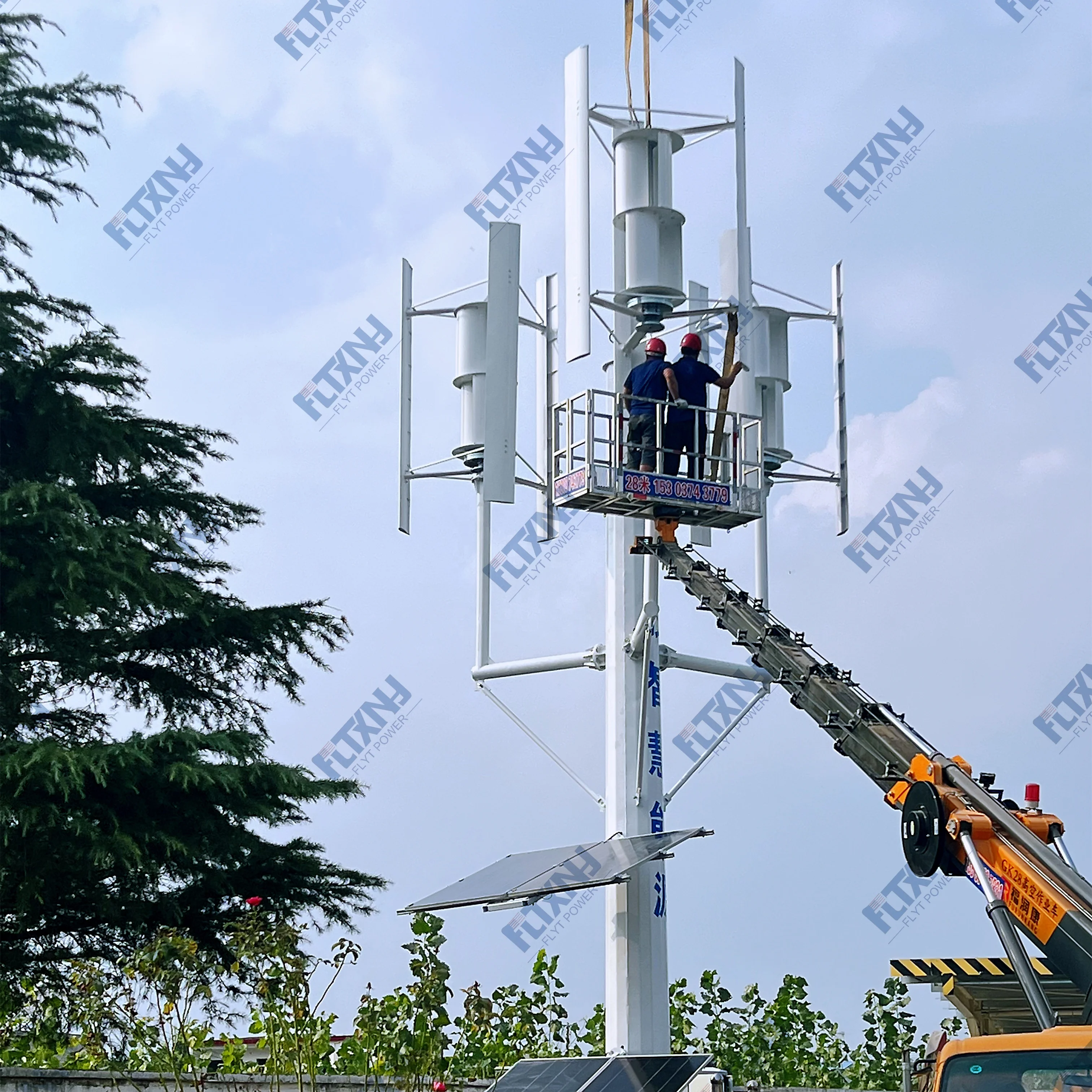 Wind Turbine Power System Generator Wind 1kw / 2kw / 3kw / 5kw Axis ...