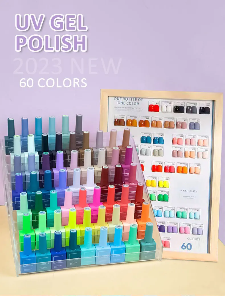 15ml UV Gel Polish Professional 60 Colors - Create Your Brand