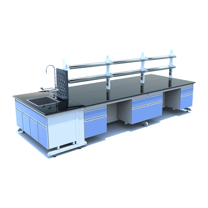 Modern Metal Laboratory Workbench School Lab Sink Table and Chairs ...