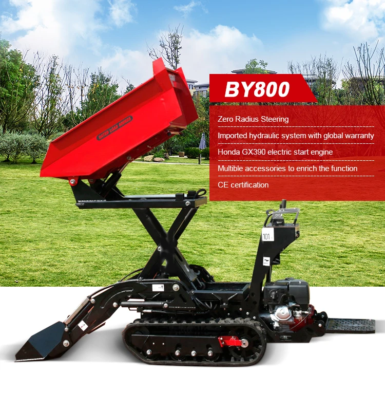 ANT Mini Transporter Dump 500kg 800KG Load Weight Hydraulic Lifting ...