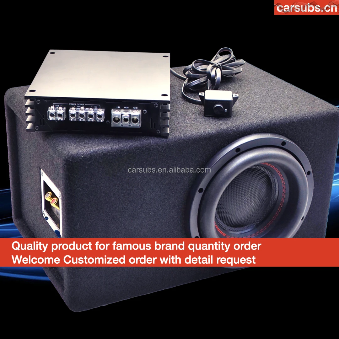 Car Passive Tube Subwoofer Box Enclosure 8 Inch for TOYOTA GMC FORD VW ...