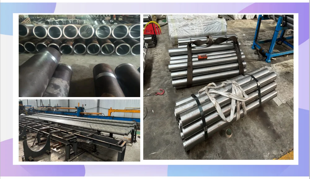 Honing Round Pipe For Hydraulic Cylinder H8 H9 Tolerance St52 High ...