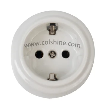 Retro Germany Porcelain Surface Mounted Wall Socket - Buy Electrical ...