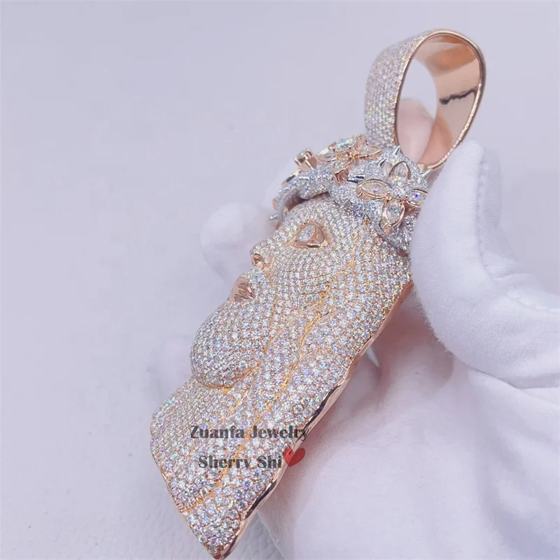 3D Design Hip Hop Rapper Jewelry - Iced Out Pendant