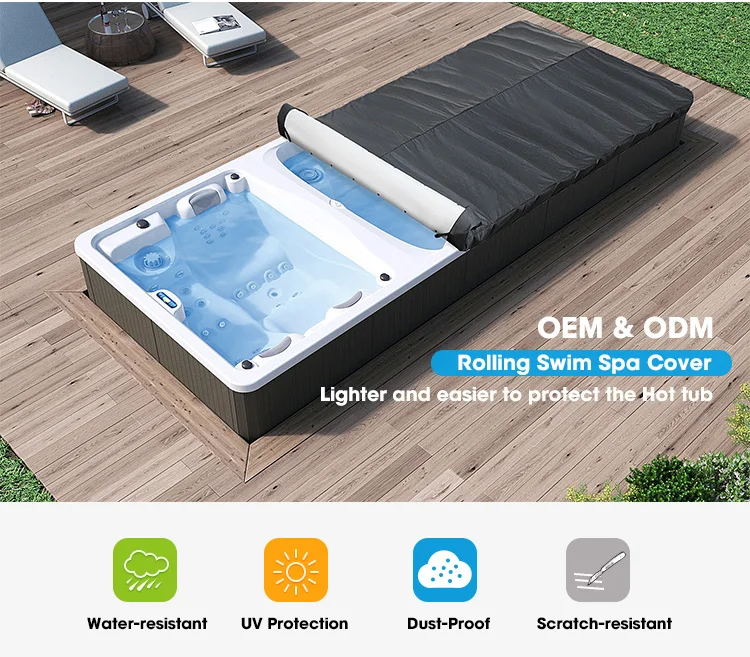 Custom Made Roll up Pool Covers - Hot Tub & Swim Spa