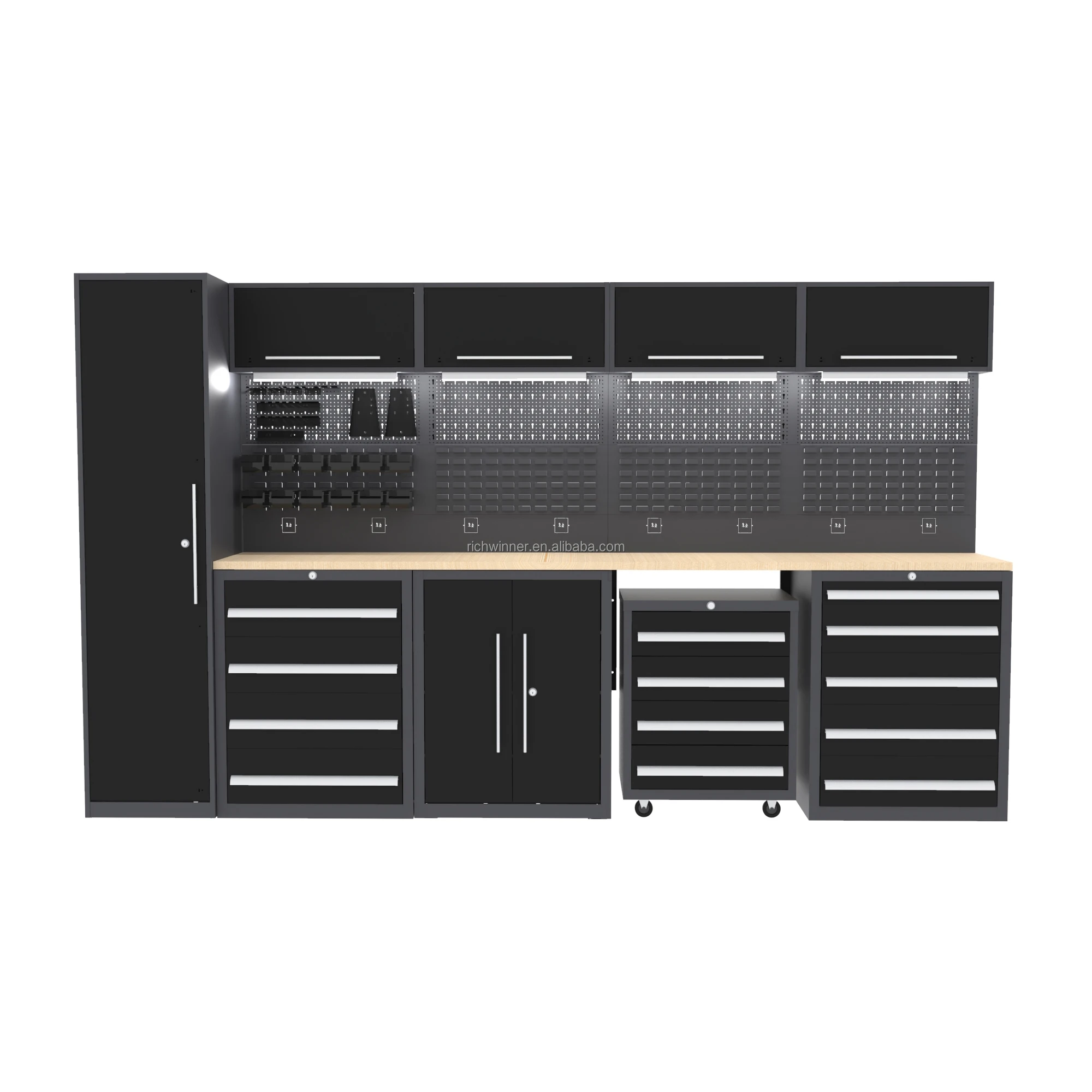 Modern Design Modular Tool Box Workbench Workshop Toolbox Combination ...