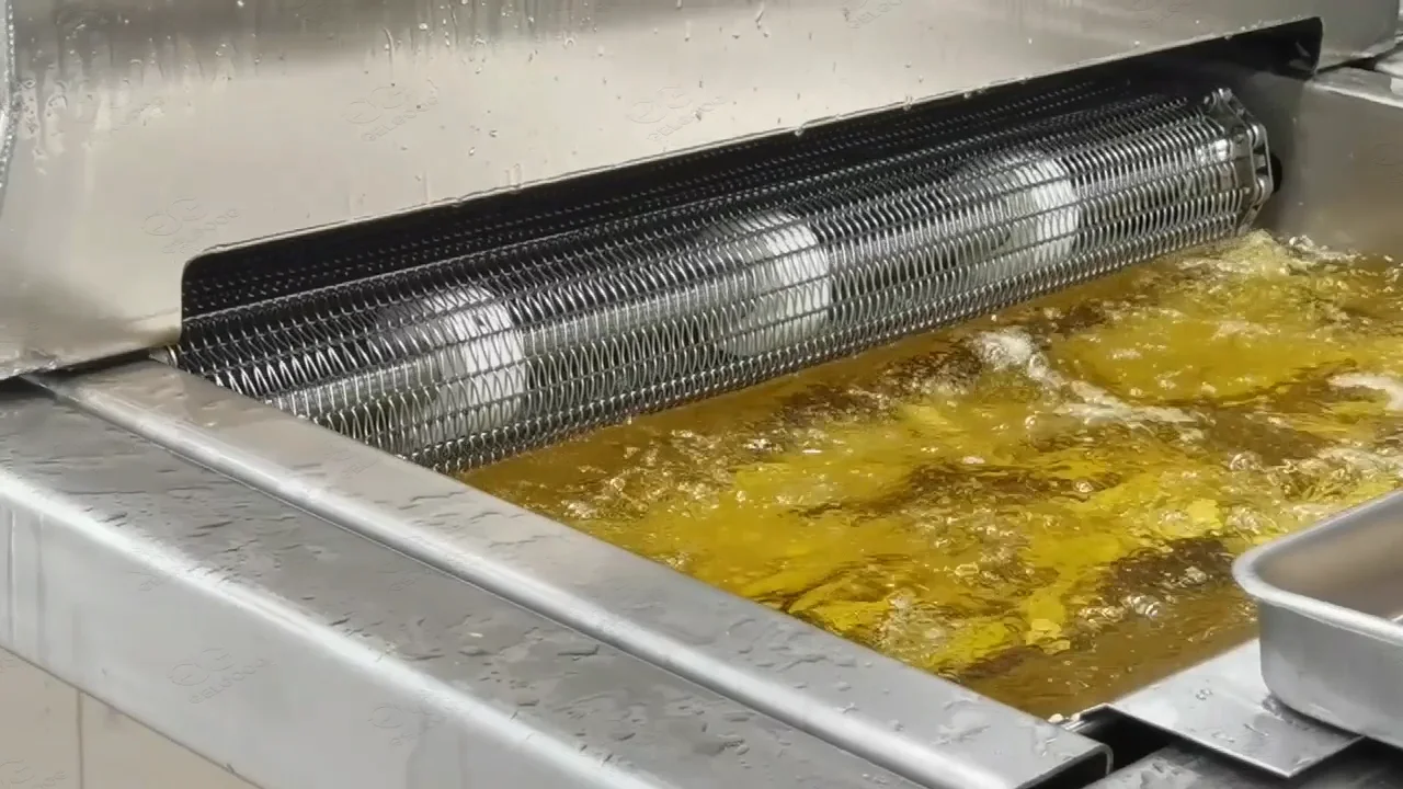 Industrial Continous Automatic Namkeen Nimko Fryer Instant Noodle ...