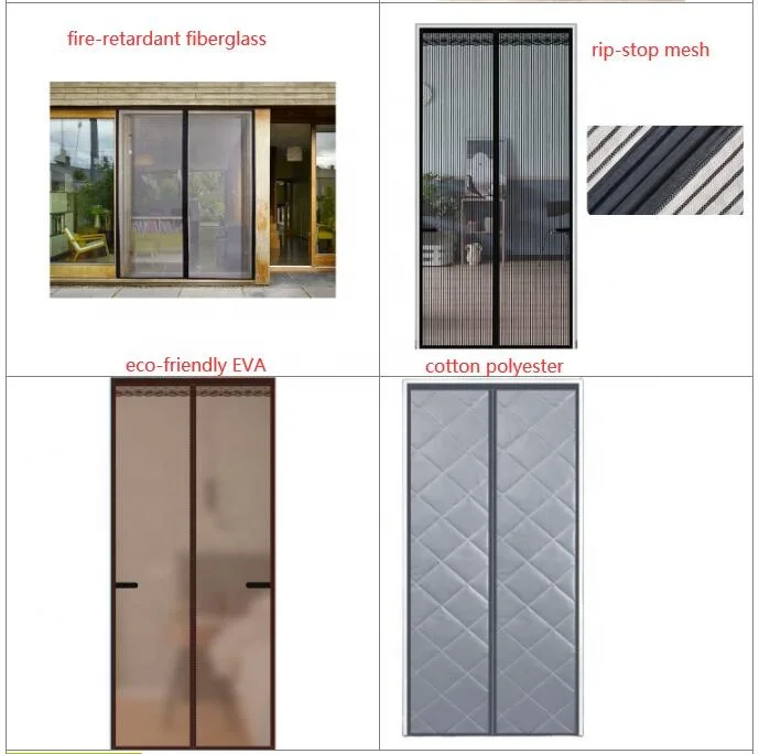 Sliding Patio Door Magnetic Bugs Proof Mesh Screen Door Pet Friendly ...