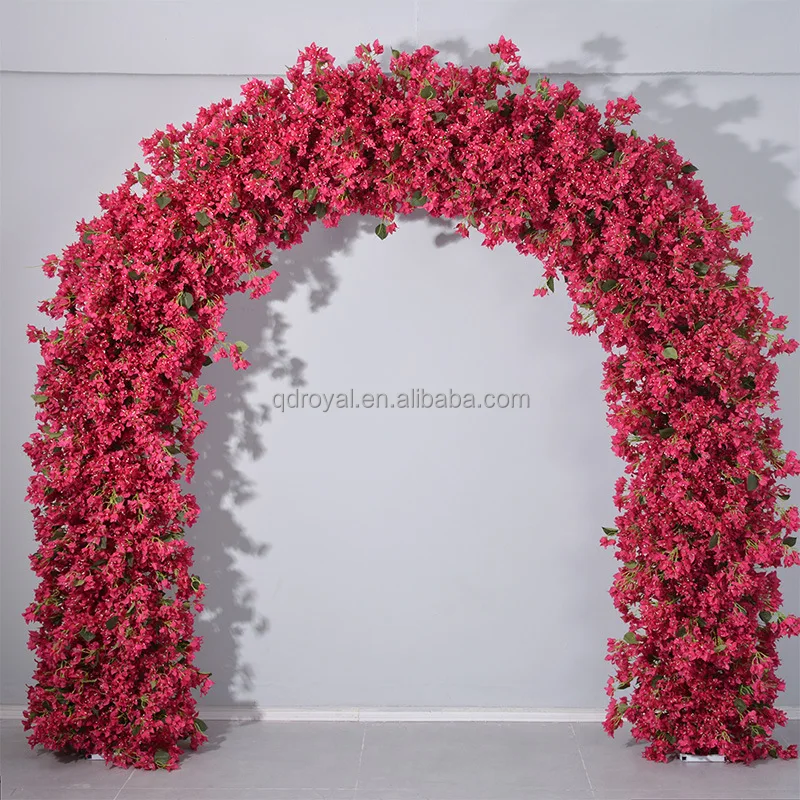 Luxury White Square Wedding Flower Arch - Artificial Flowers