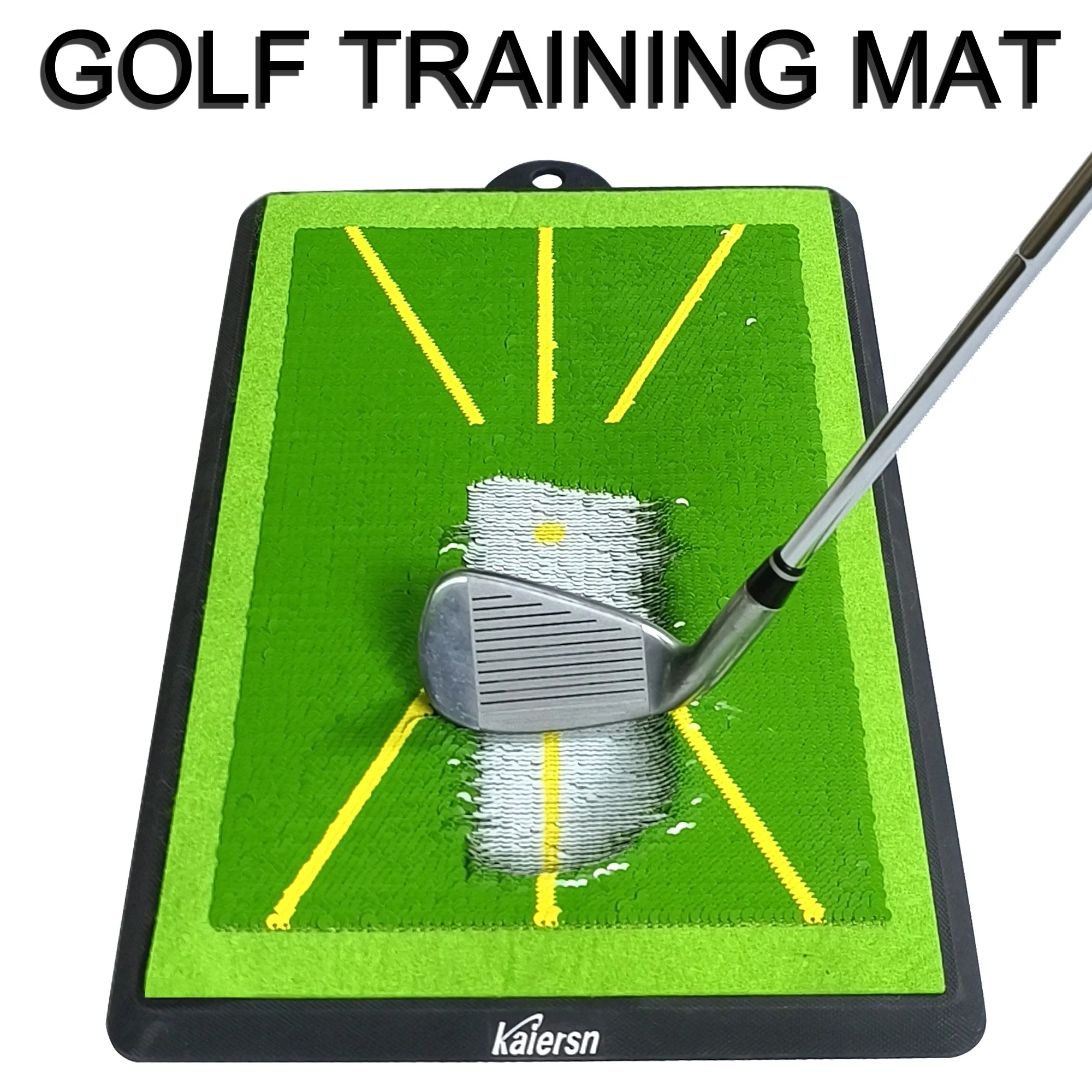 Kaiersn Premium Golf Swing Training Mat - Durable & Versatile