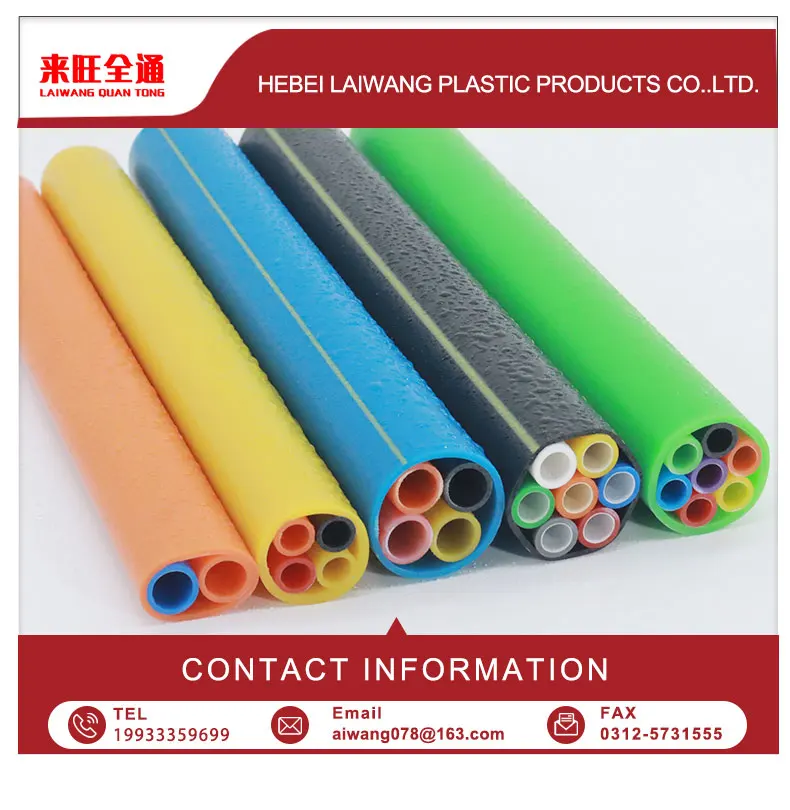 Direct Buried 7-Way Tube Bundled HDPE PE100/PE80 High Pressure Duct ...