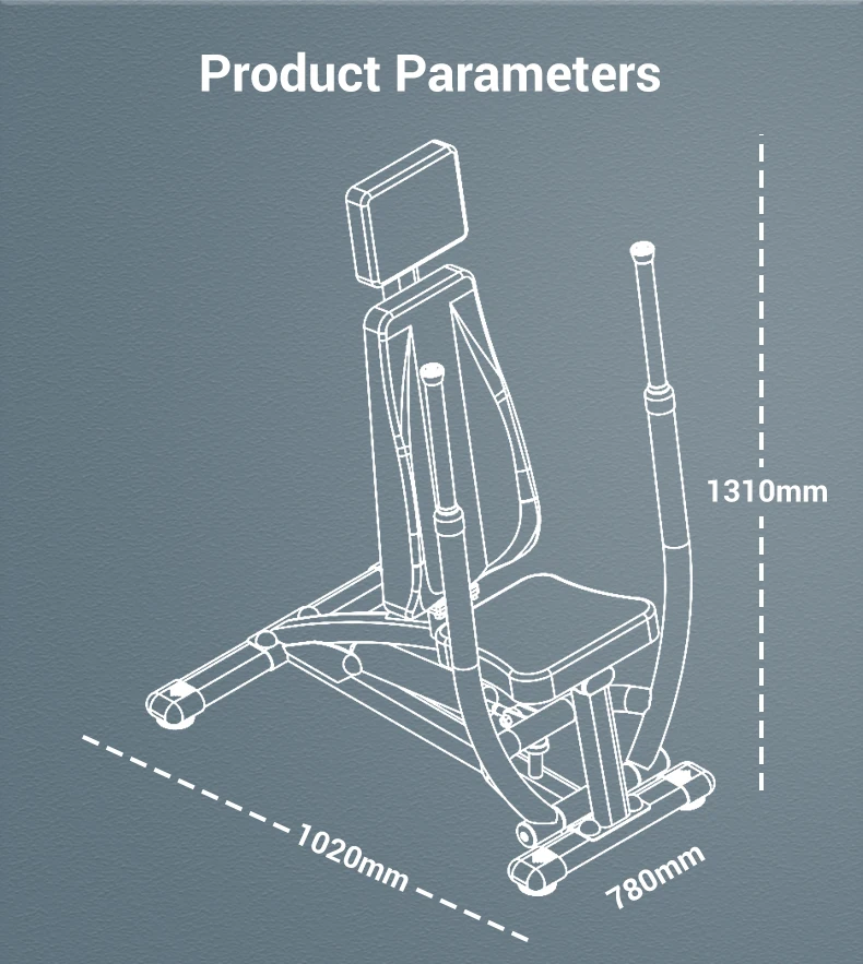 Leg Press Hydraulic Cylinder Cycle Trainer - Commercial Gym Equipment