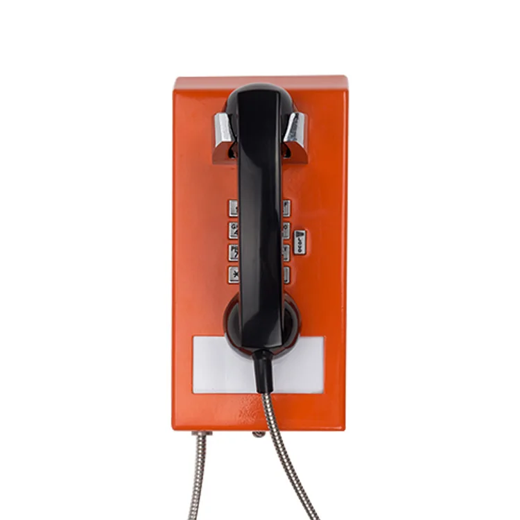 Cold Rolled Steel Gray Inmate Prison Telephone For Drug Rehabilitation ...