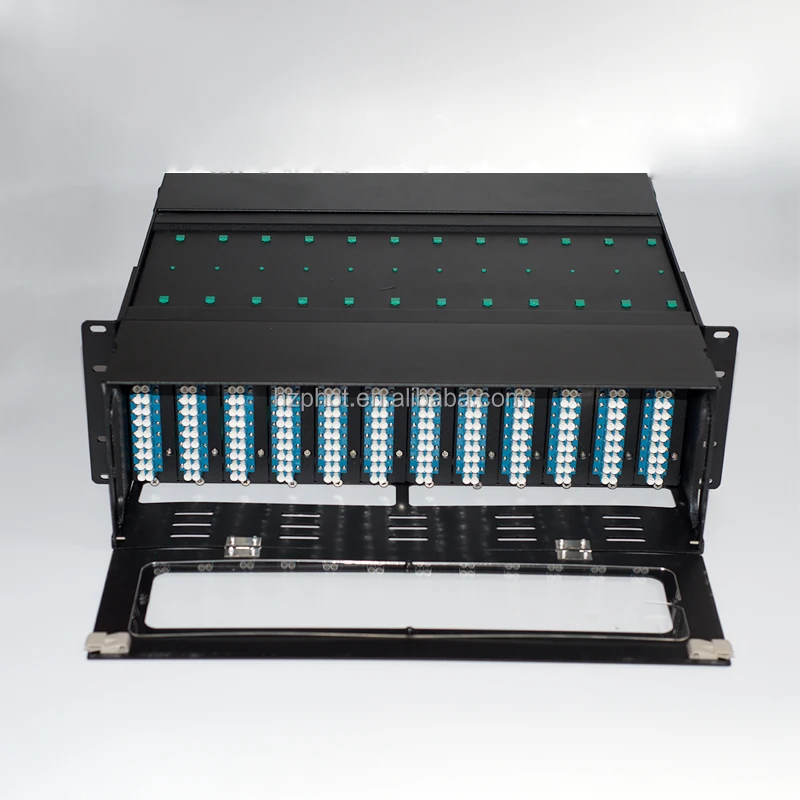 FTTX FTTH FTTR Fiber Optic Equipment 19 inch 2U ODF Fiber Optic Rack ...