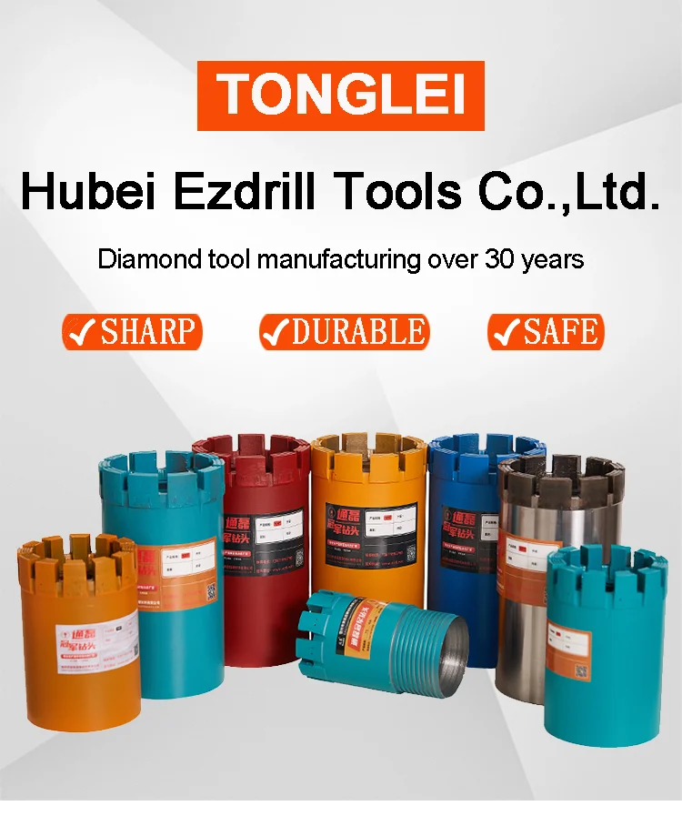 Nq Hq Pq Wireline Core Drill Bit For Oil Coal Mining Drilling Equipment ...