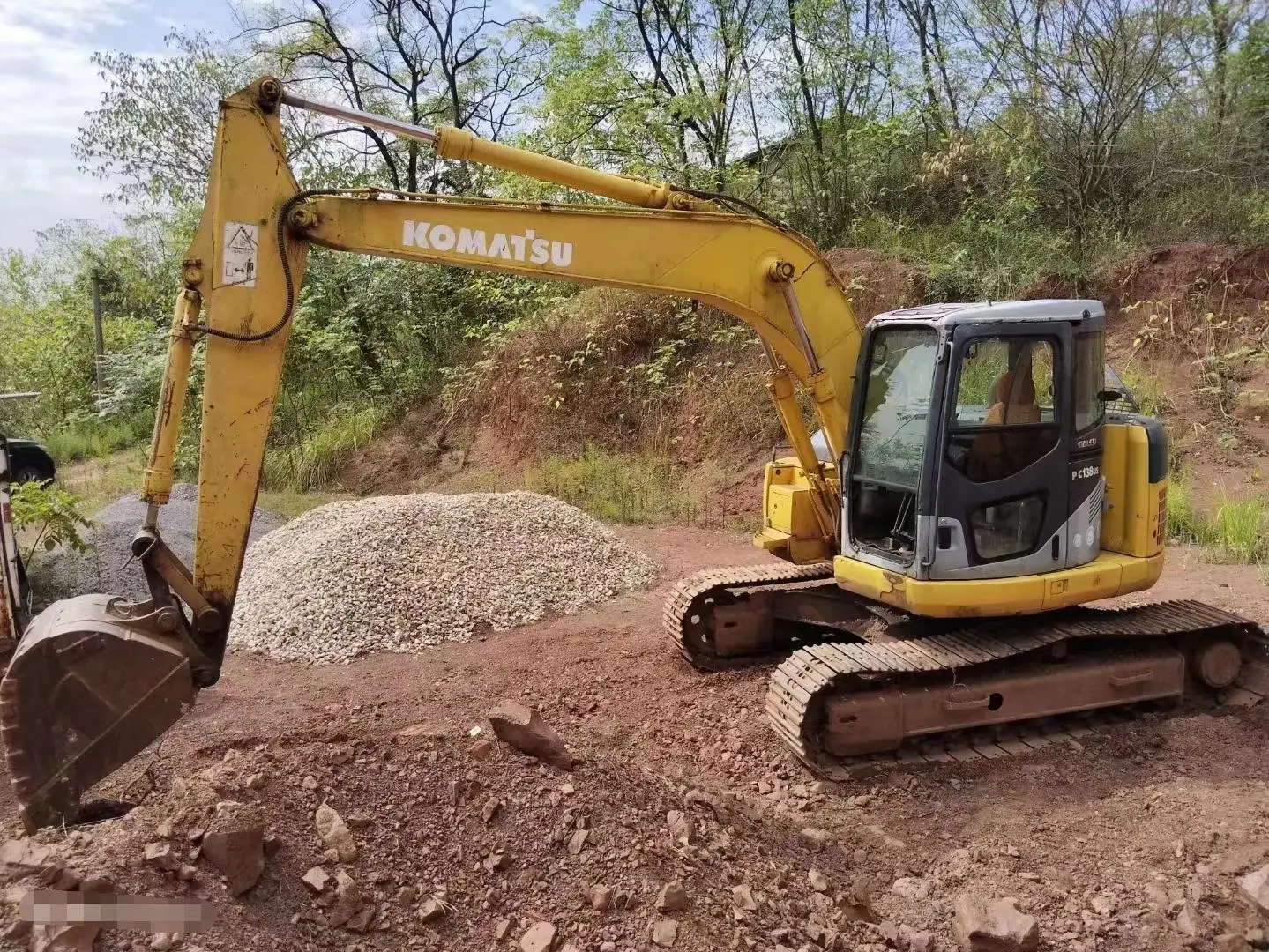Used Komatsu Pc138 Excavators Crawler Excavator Digger 15ton 12ton ...