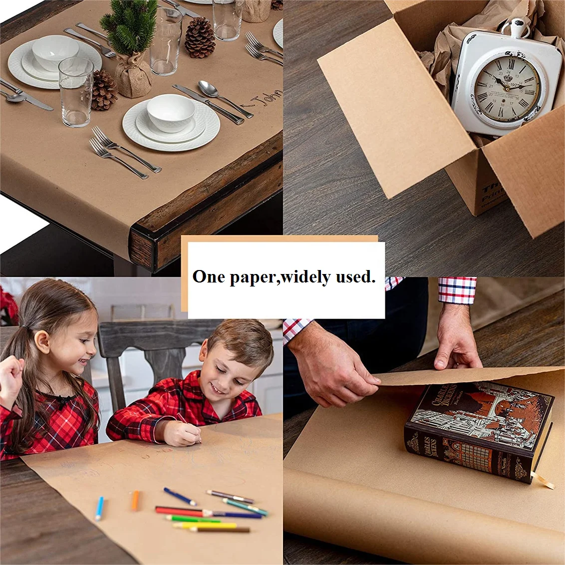 High Whiteness & Brightness Virgin Pulp Kraft Paper Excellent for ...