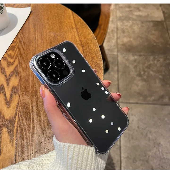 High Quality Tpu+pc Shockproof 1.5mm Transparent Phone Case Clear Back ...