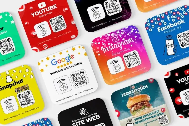 13.56mhz Waterproof NFC Sign Plate - Customizable Memory