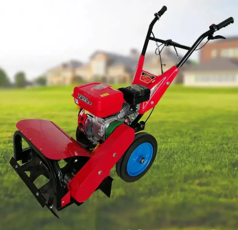 Small Agricultural Cultivator Hand-push Gasoline Weeder Orchard ...