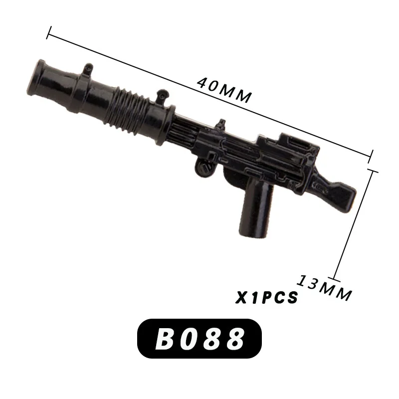 Star Clone Equipped Rifle Pistol 98k Gun WW2 Soldiers Accessories