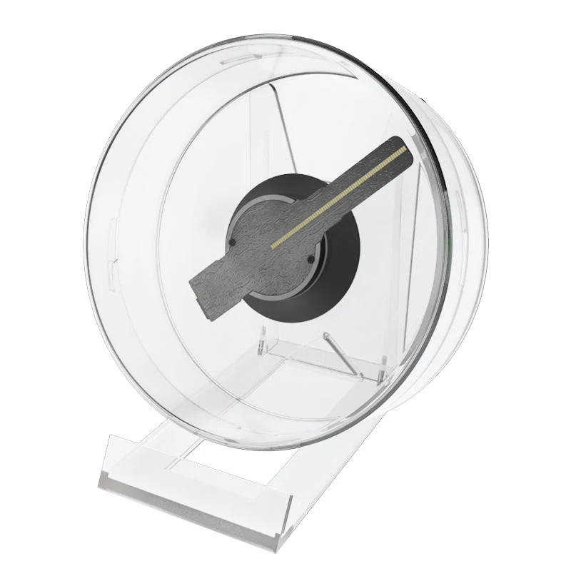 Mini Santa Hologram Projector - Portable 3D Fan Display
