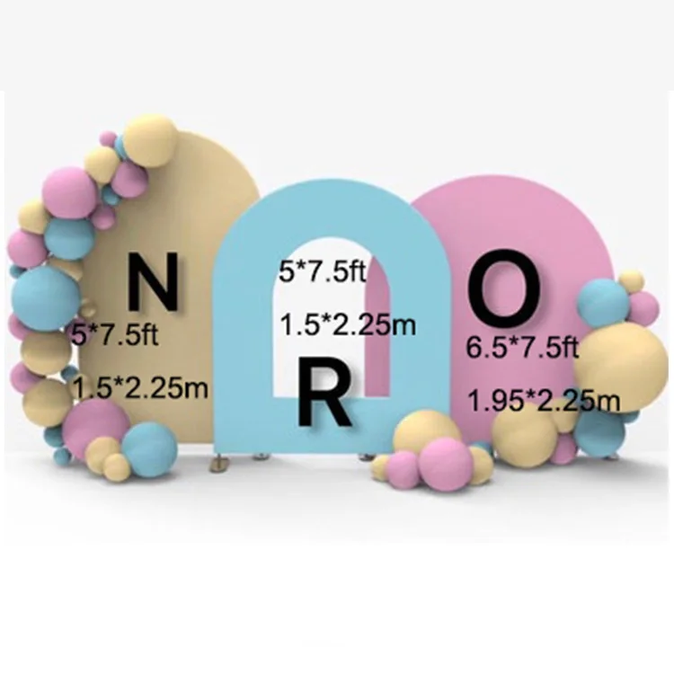 Custom Design Open Arched Wall Backdrop For Event Decoration And ...