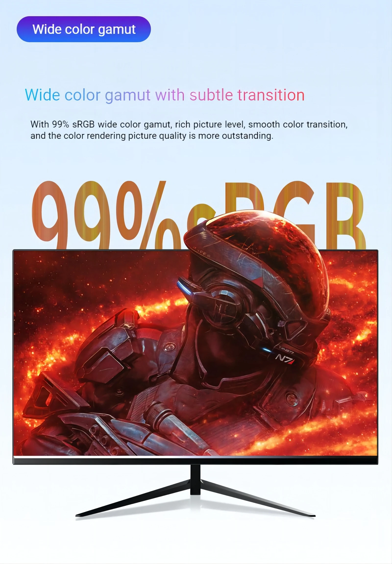 27 Inch Popular Gaming Monitor With Factory Prices - Buy 99%srgb ...