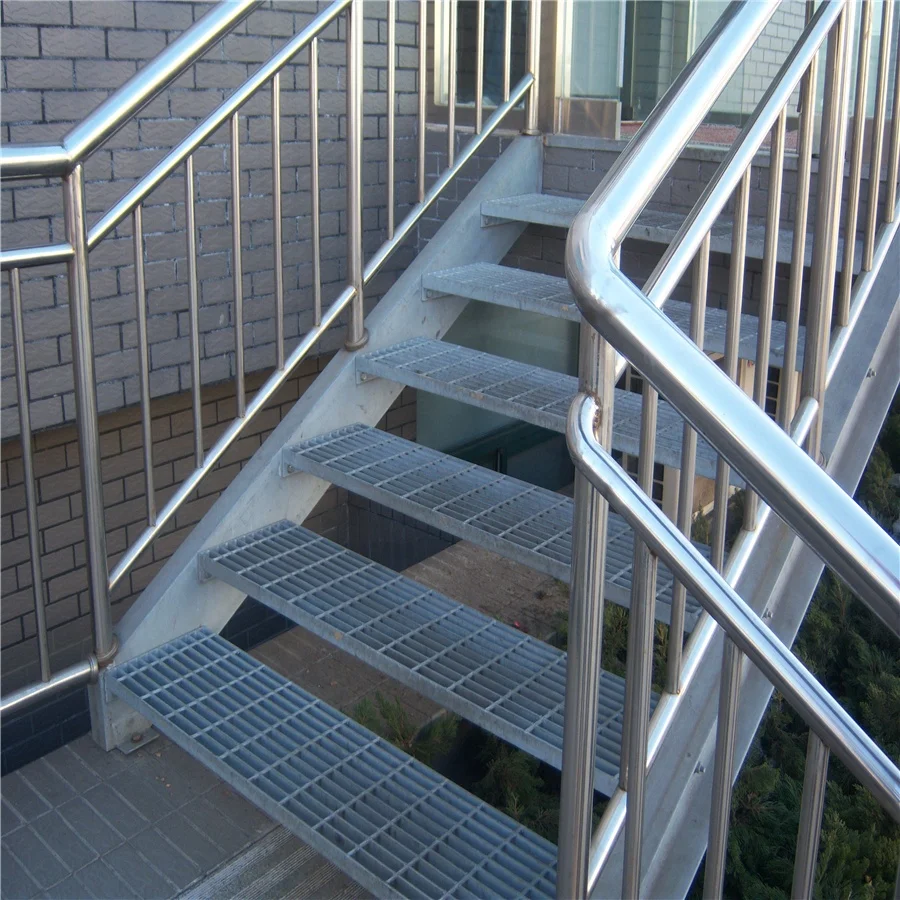 Metal Stair Treads with Checker Plate Nosings - Durable & Stylish