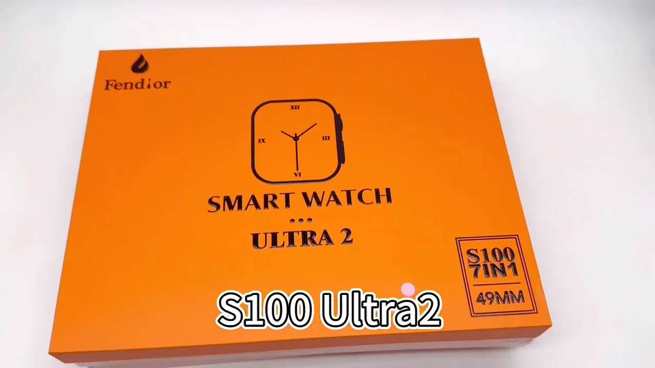 Hotsale S100 Ultra 9 Smart Watch 7 In 1 Straps 49mm Full Touch Screen ...