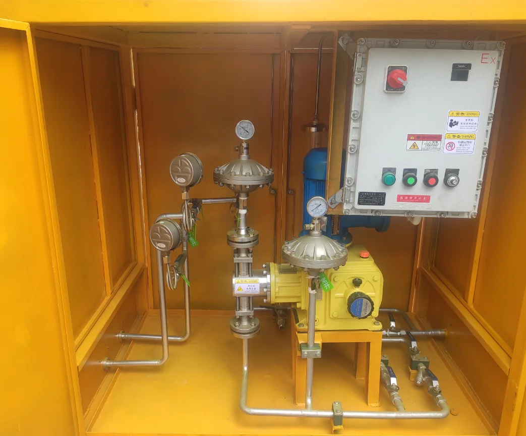 Chemical Injection Pump - Dosing Skid System by Wingoil