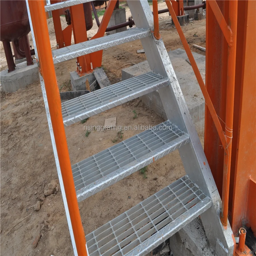 Outdoor Galvanized Metal Staircase - Durable, Safe Industrial Steel ...