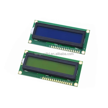 1602 Lcd 16x2 Character Displays 1602a 5v Blue/green Screen Display ...